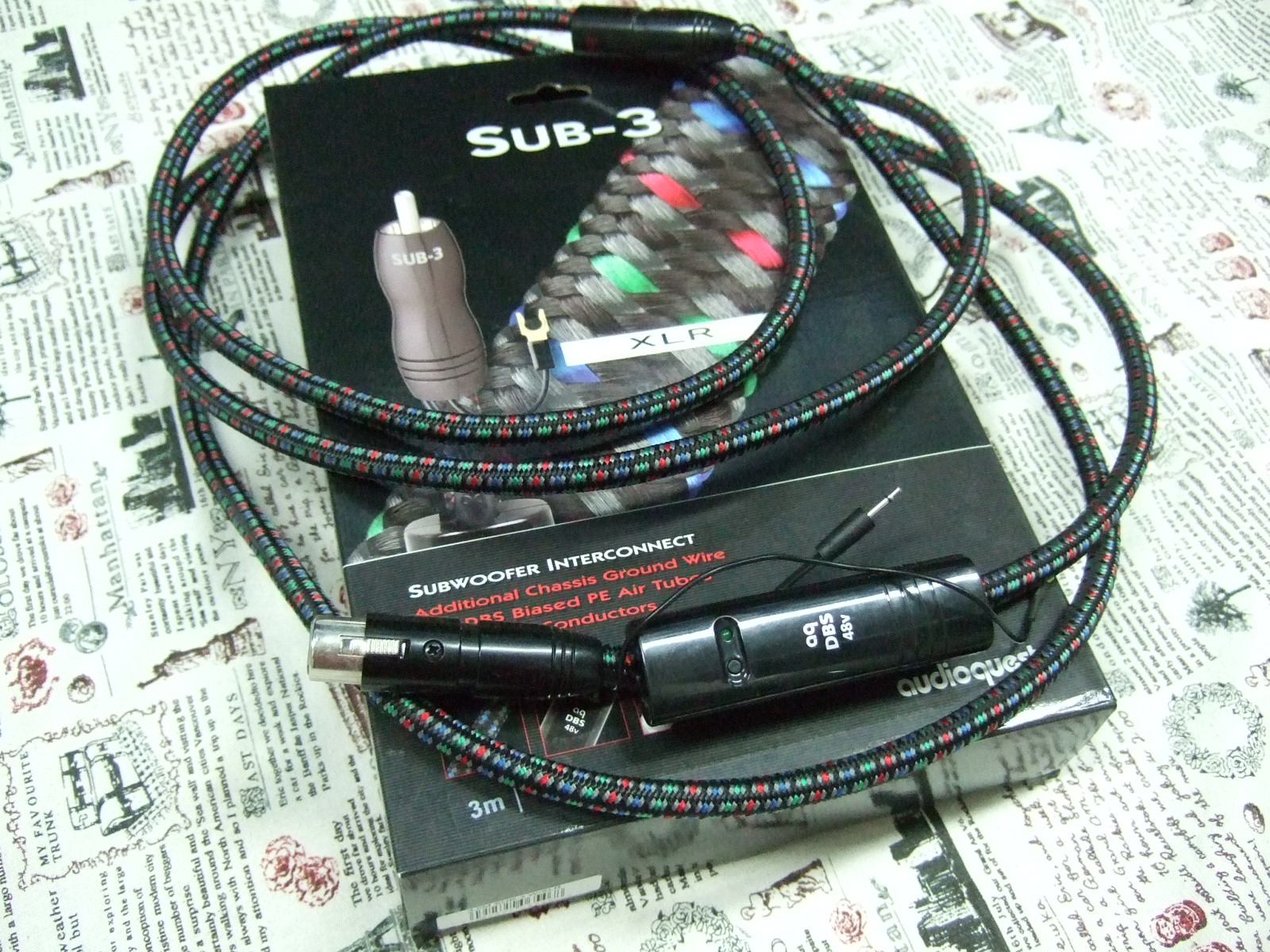 audioquest Sub-3 subwoofer cable 3M (XLR) - Hiendy二手買賣區 - Hiendy.com 影音 ...