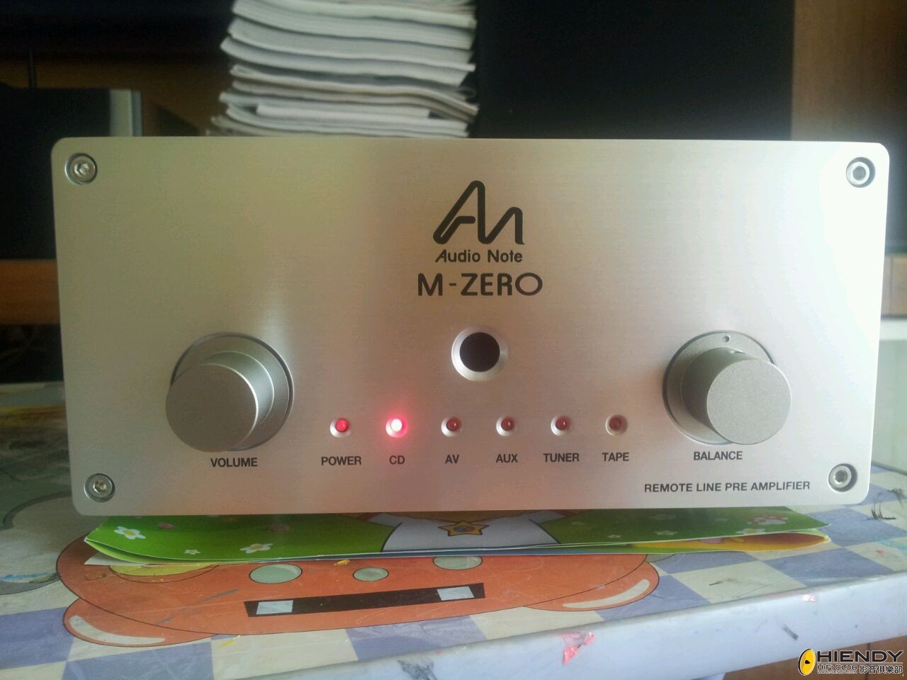 Audio Note M Zero w/ Remote (胆前級 /pre amp) - Hiendy二手買賣區 - Hiendy.com 影 ...