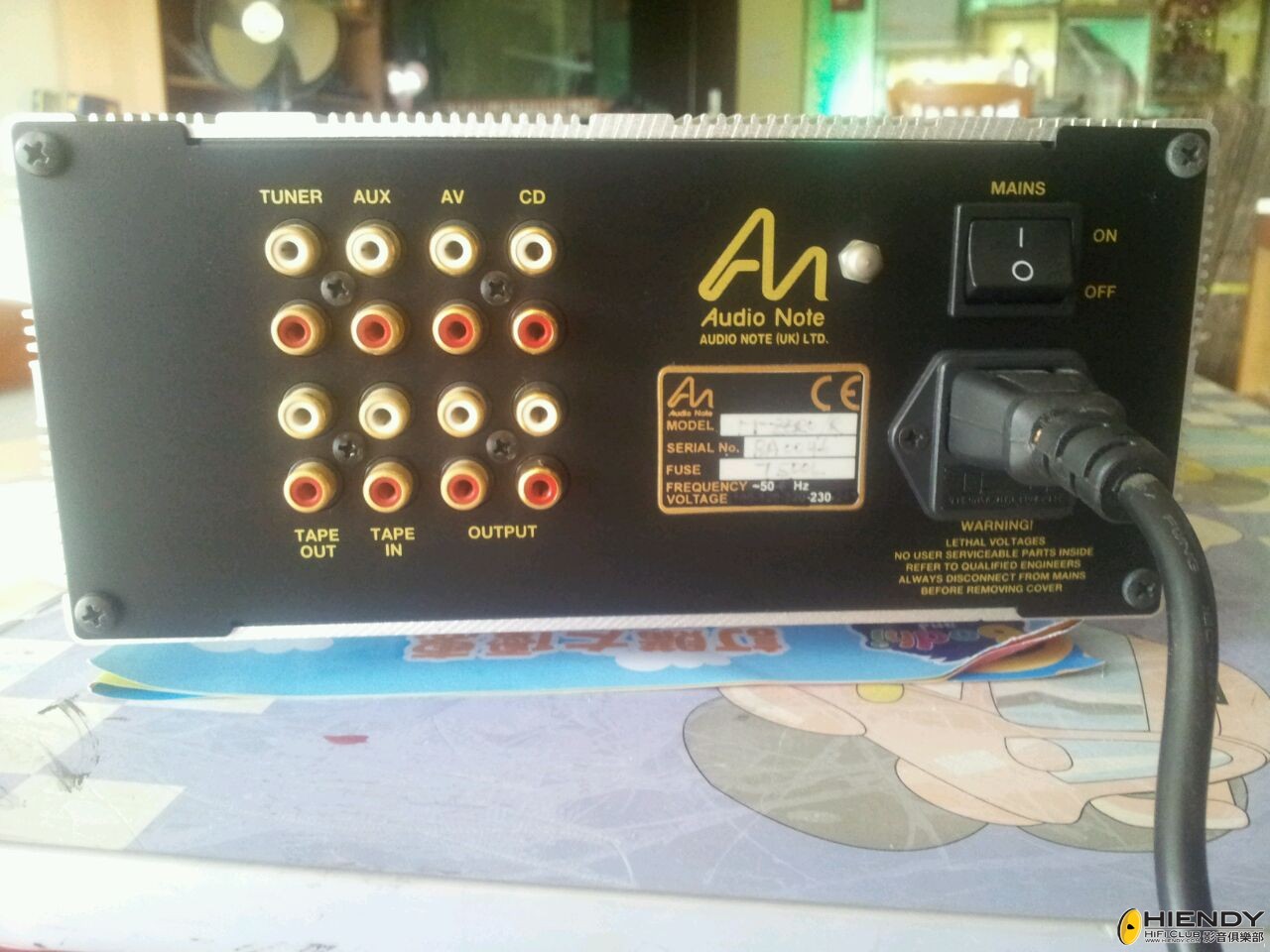 Audio Note M Zero w/ Remote (胆前級 /pre amp) - Hiendy二手買賣區 - Hiendy.com 影 ...