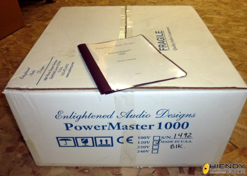 EAD Enlightened Audio Designs PowerMaster 5200 - 家庭影音討論區 - Hiendy.com 影 ...
