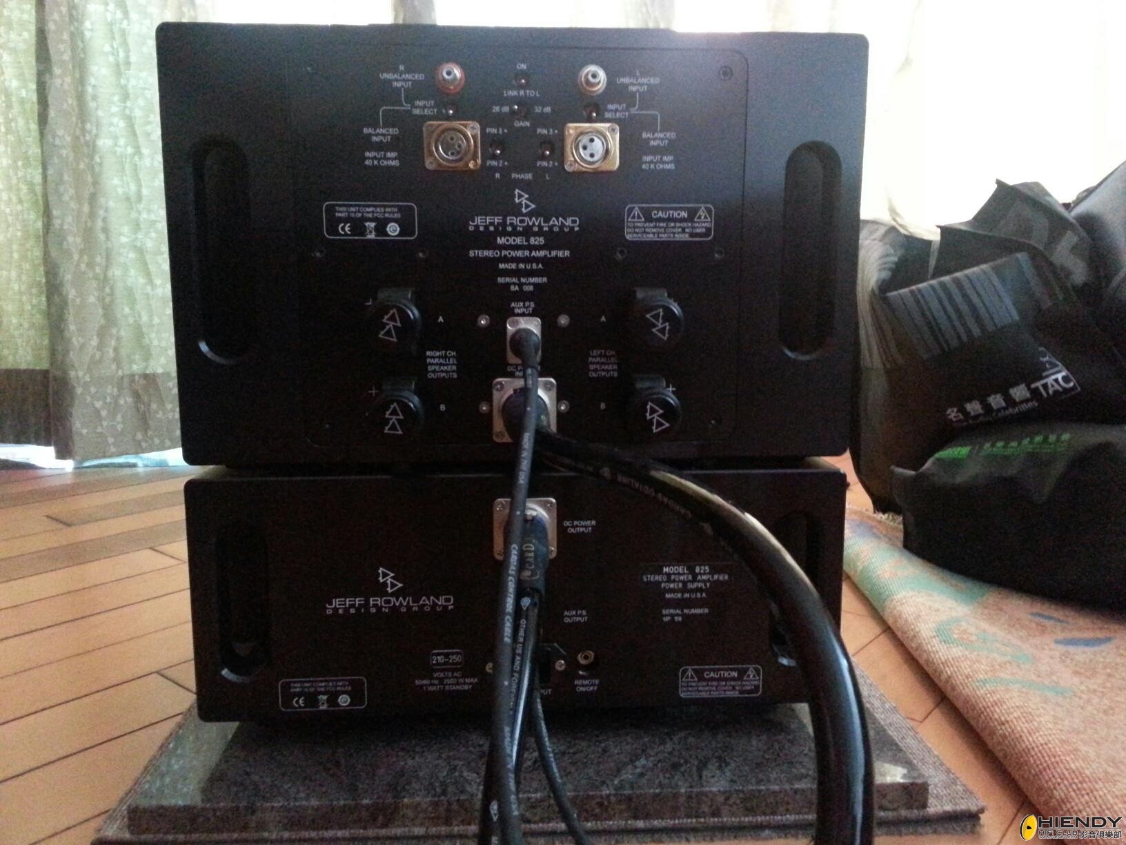 Jeff Rowland 825 power amplifier (open box) - 兩聲道音響討論區 - Hiendy.com 影音 ...