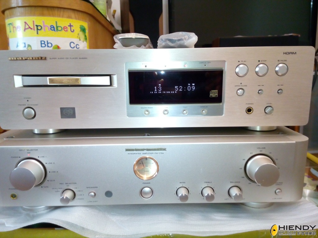 Marantz SA8260 (SACD Player) + Marantz PM17SA (Integrated Amp ...