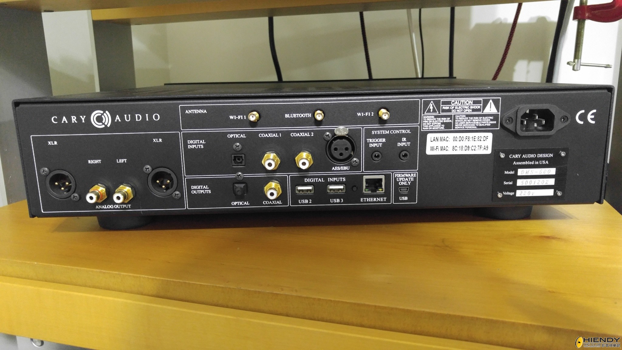 [測試報告] 玩CAS就是這麼簡單 – Cary DMS-500 Digital Music Streamer ~ by 7500martin ...