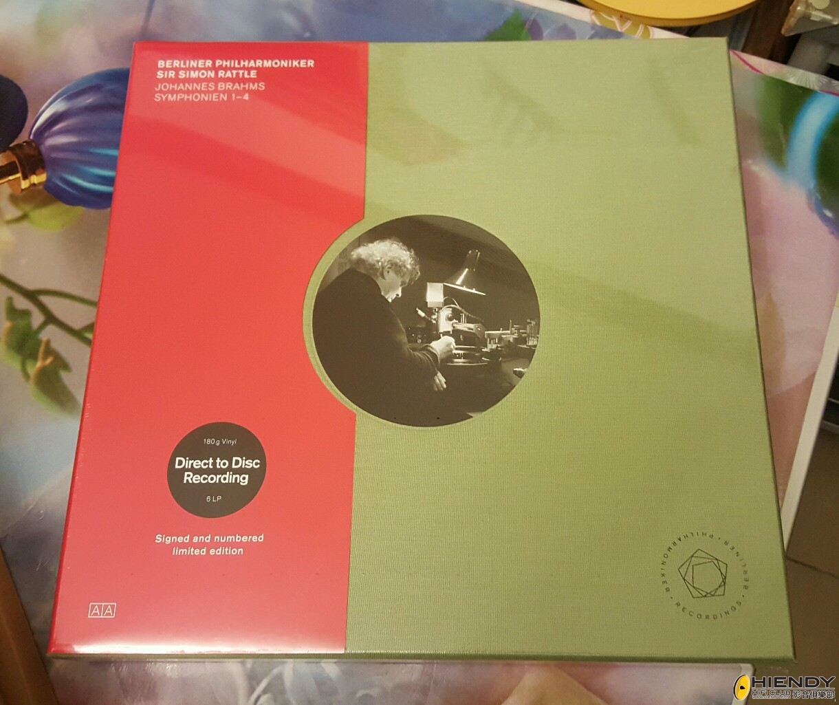 Simon Rattle Brahms交響曲直刻黑膠限量套裝 - 音樂軟件討論區 - Hiendy.com 影音俱樂部 - Powered ...