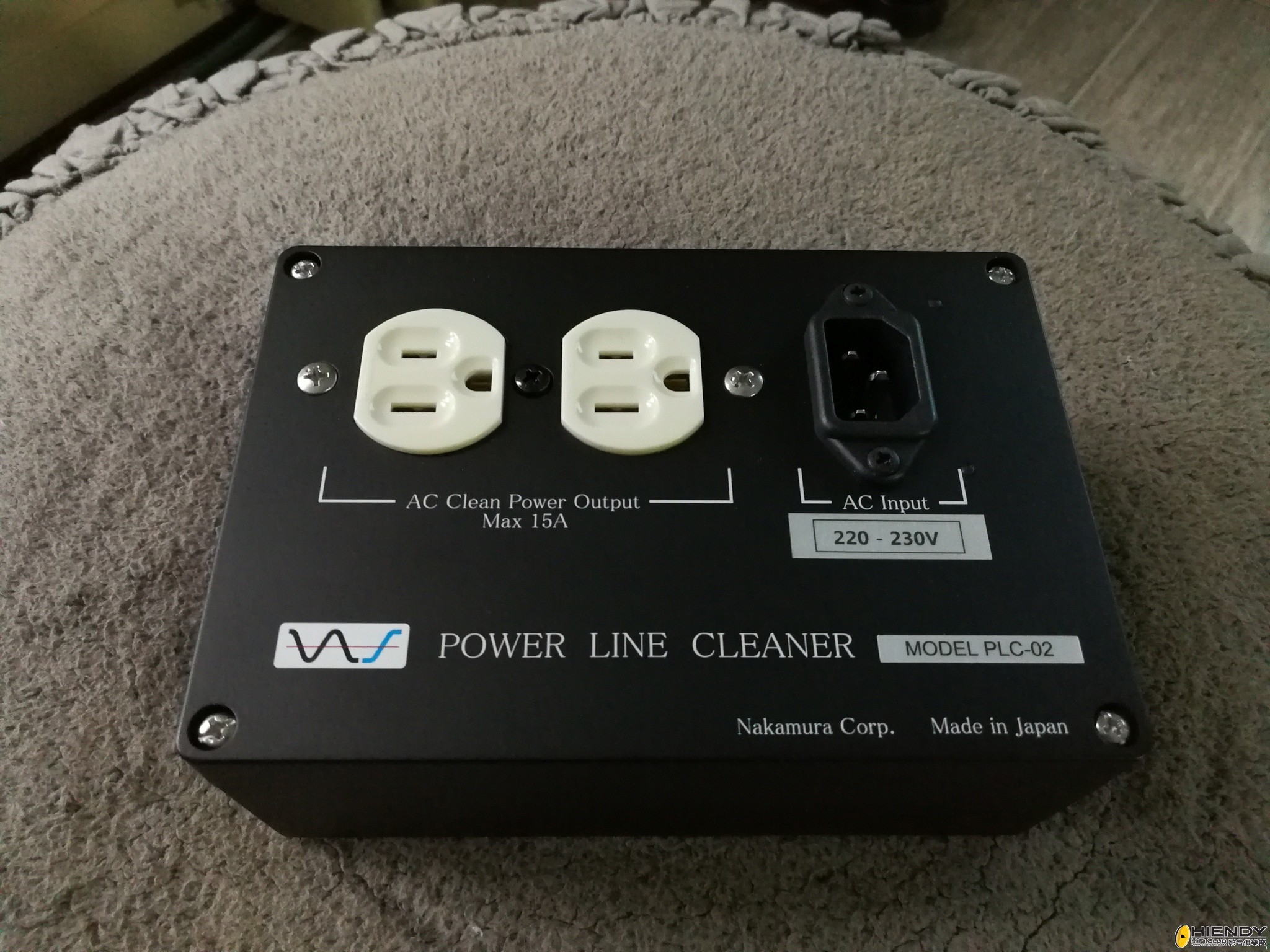 中村入門新體驗 - PLC-02 Power Line Cleaner 拖板 - 兩聲道報告 - Hiendy.com 影音俱樂部 ...