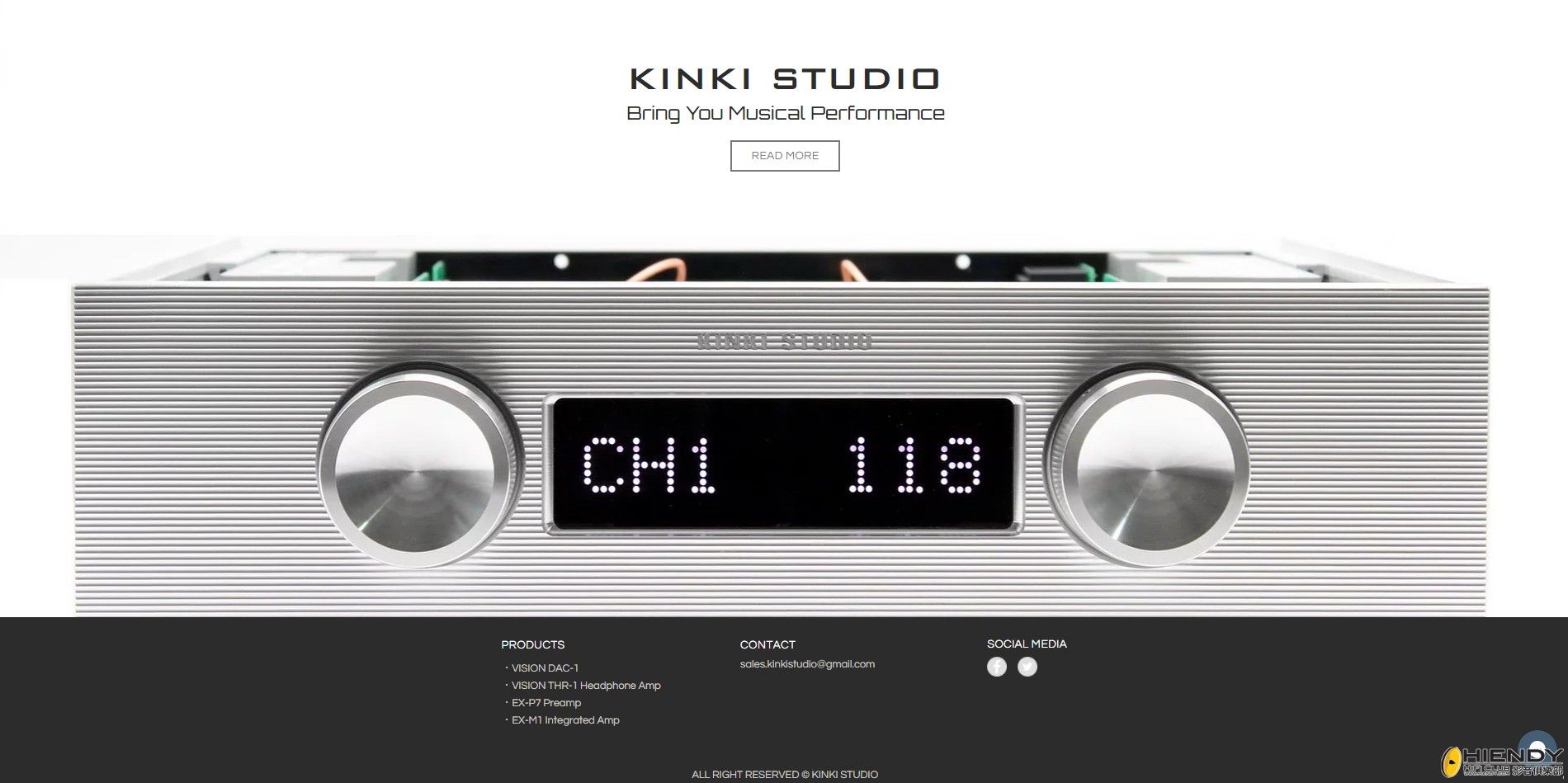 Kinki Studio 官方網站已正式啟用 - 兩聲道音響討論區 - Hiendy.com 影音俱樂部 - Powered by Discuz!