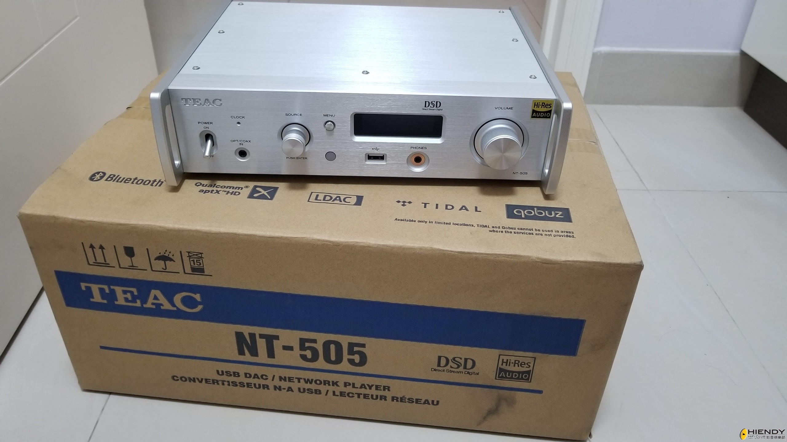 新手試玩.......TEAC NT-505 - 兩聲道音響討論區 - Hiendy.com 影音俱樂部 - Powered by Discuz!