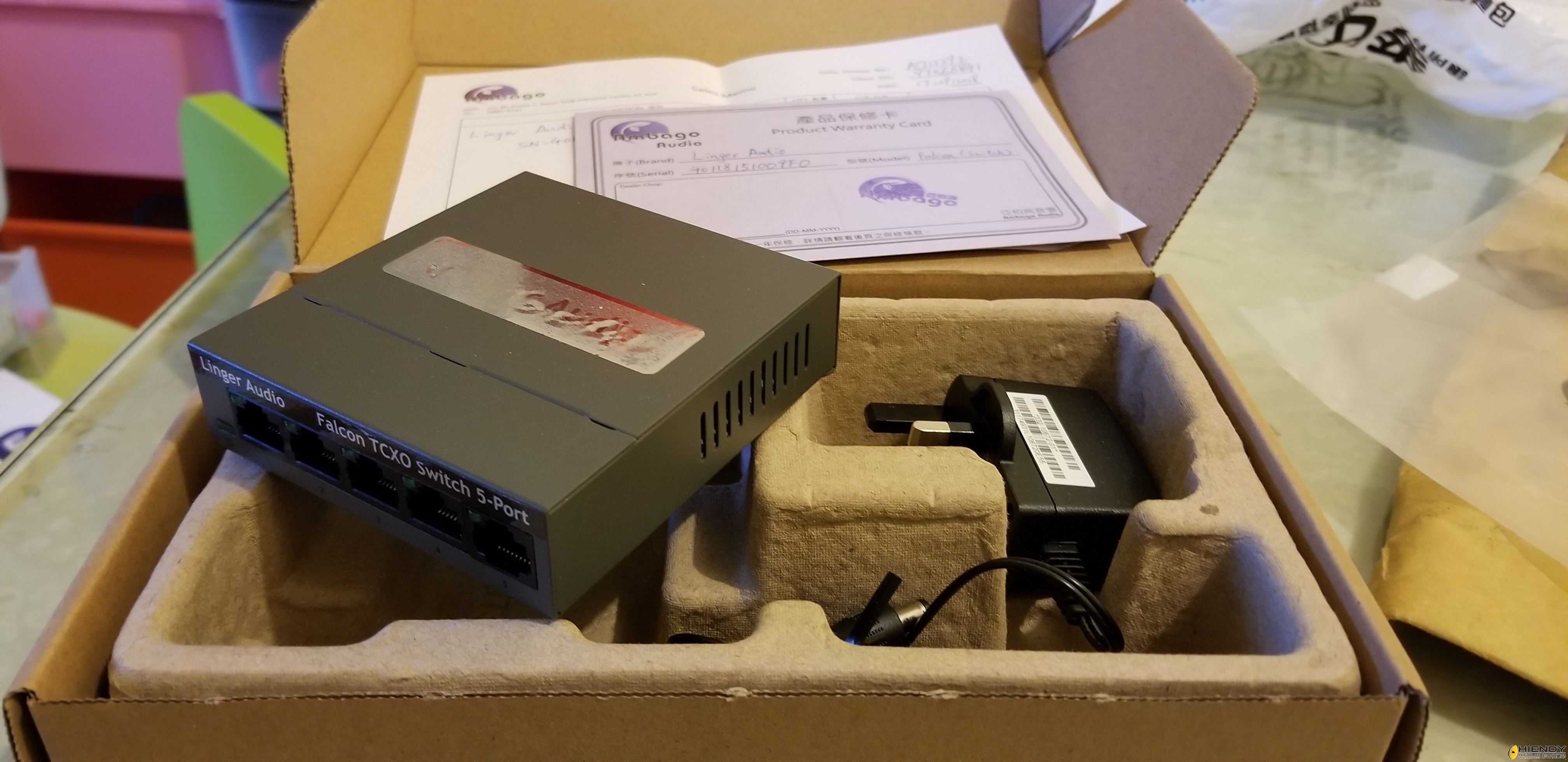 Linger Audio Falcon TCXO Switch 5-port (sold) - Hiendy二手買賣區 - Hiendy ...