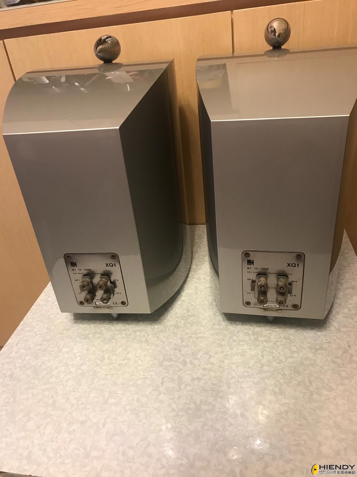 出售:: 銀色Kef XQ One 書架喇叭 - Hiendy二手買賣區 - Hiendy.com 影音俱樂部 - Powered by ...