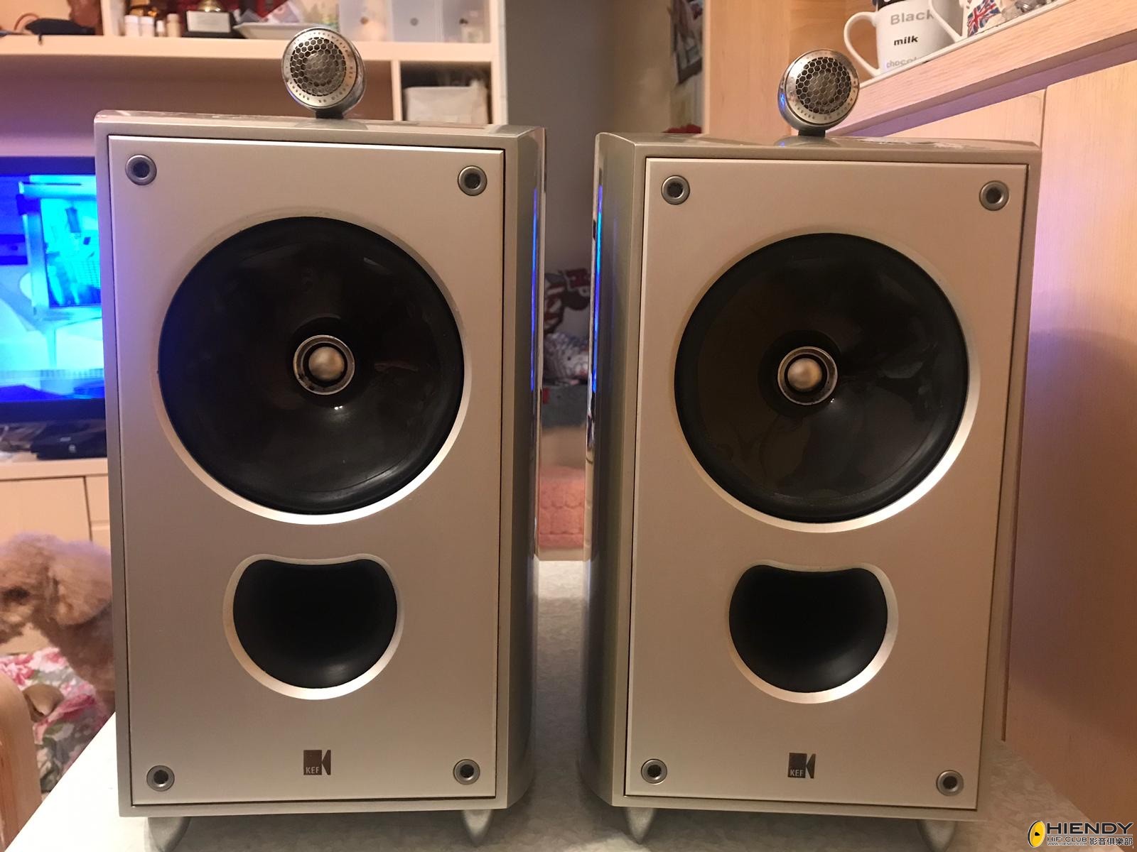 出售:: 銀色Kef XQ One 書架喇叭 - Hiendy二手買賣區 - Hiendy.com 影音俱樂部 - Powered by ...