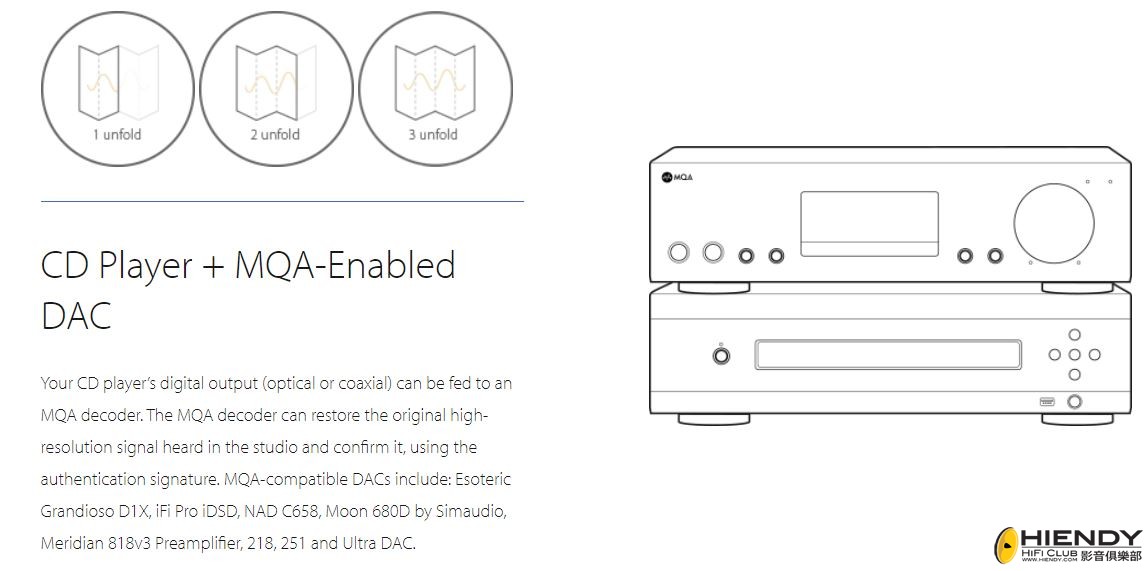 MQA 到底是甚麽東西 - 兩聲道音響討論區 - Hiendy.com 影音俱樂部 - Powered by Discuz!