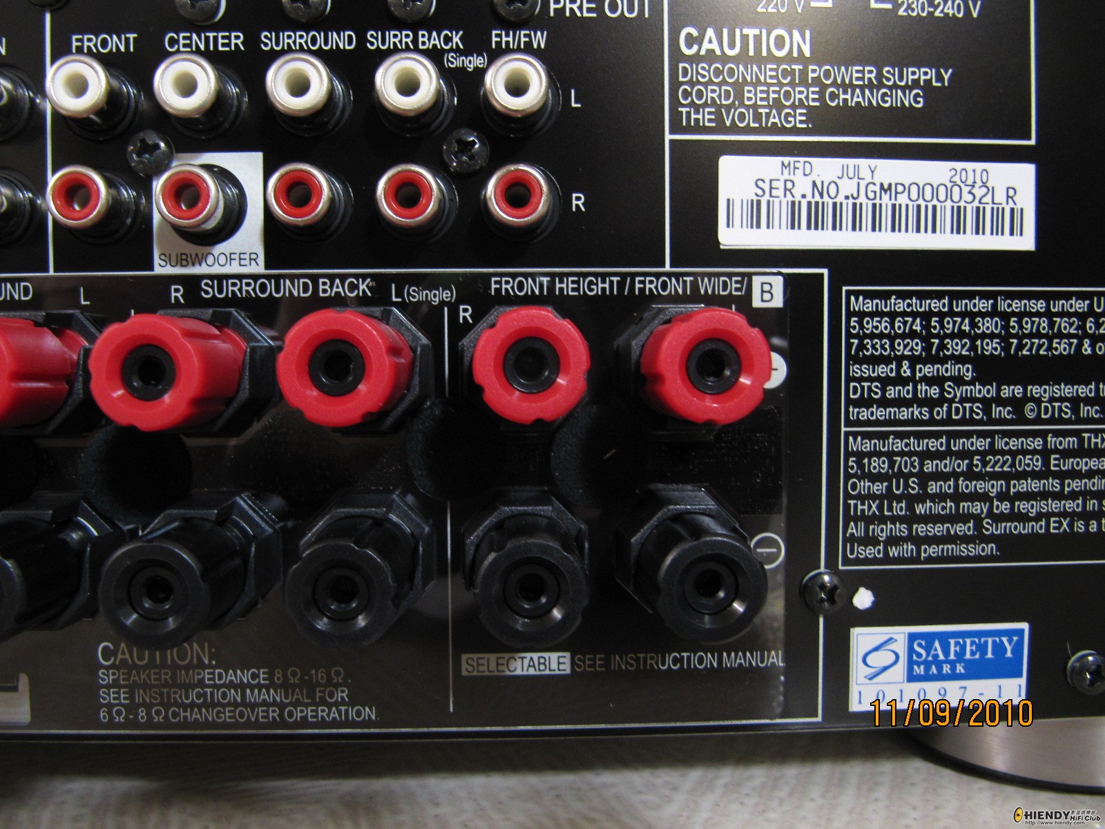 [官方測試報告] PIONEER VSX-LX53 – by xlarge : Hiendy.com 影音俱樂部