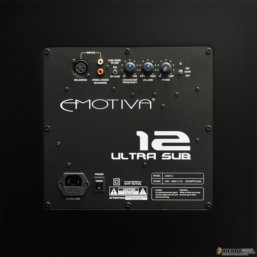Emotiva ULTRA SUB 12 - Ultra Series Subwoofer - 家庭影音討論區 - Hiendy.com ...