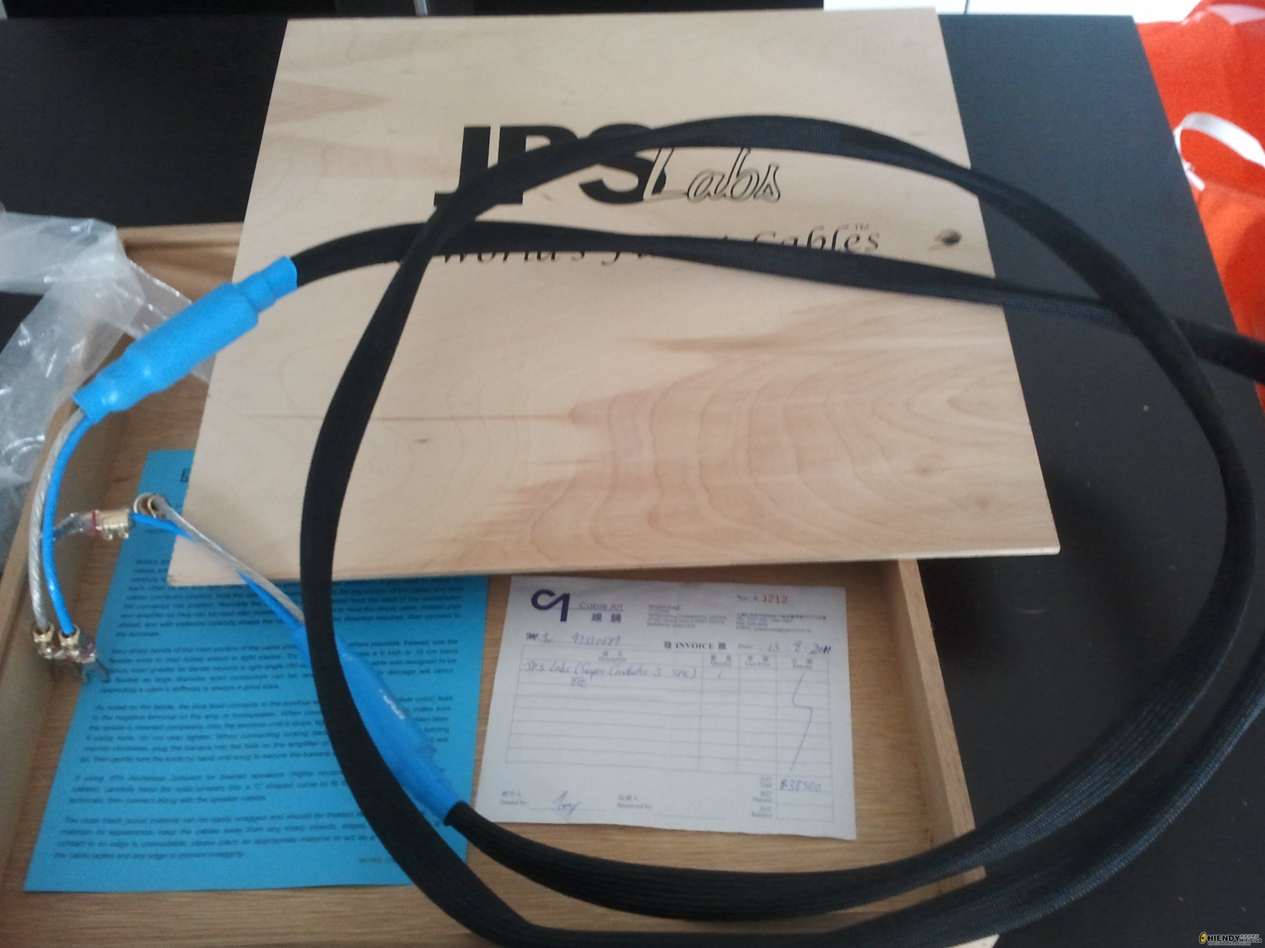 JPS SUPERCONDUCTOR 3 SPEAKER CABLE - Hiendy二手買賣區 - Hiendy.com 影音俱樂部 ...